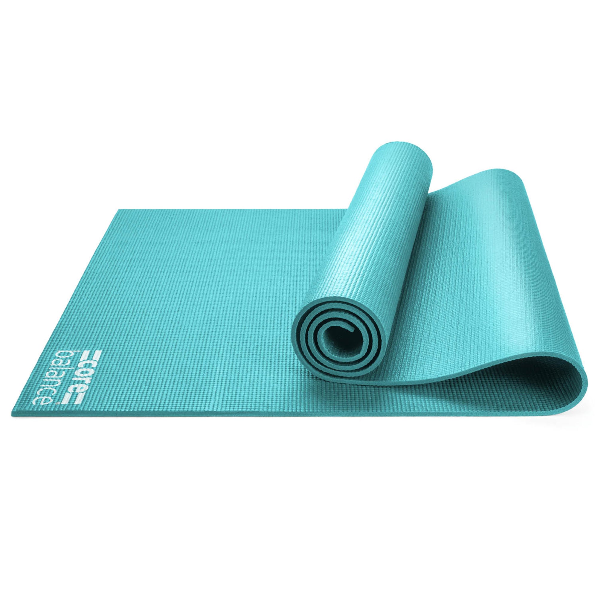 PVC Yoga Mat with Strap | 6mm | 173cm x 61cm | Core Balance